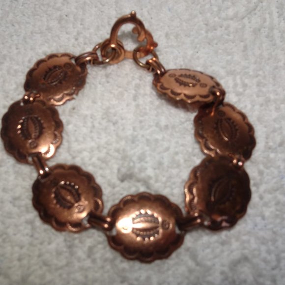 Unknown | Jewelry | Copper Colored Native Tribal Panel Bracelet | Poshmark